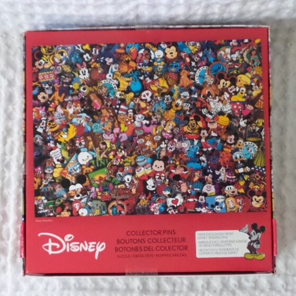 Disney | Games | Disney Collector Trading Pins Ceaco Puzzle 75 New ...